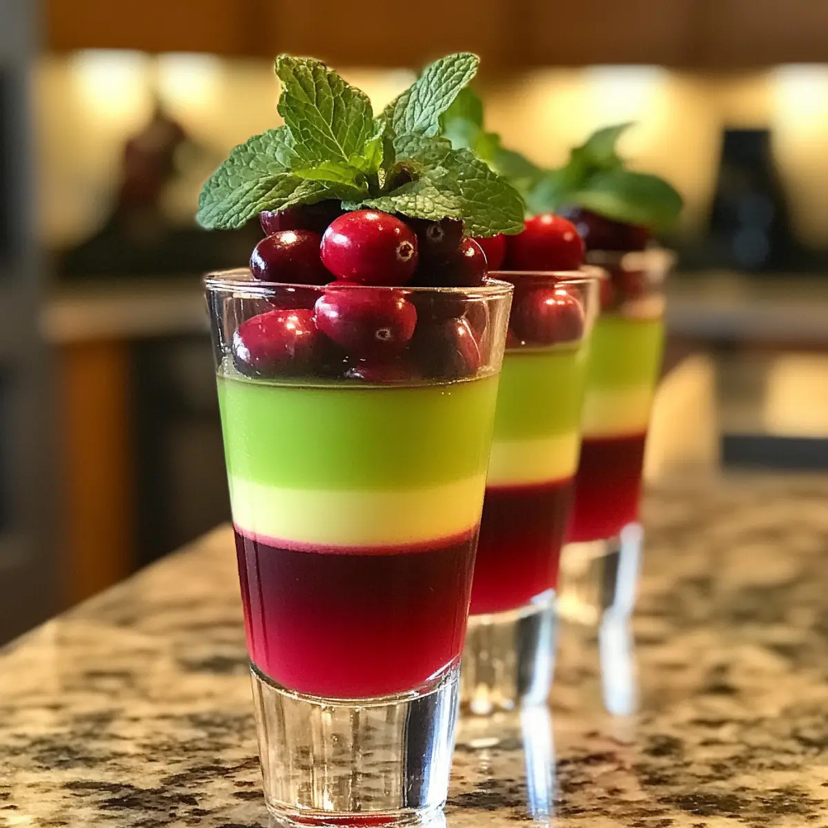 Mistletoe Shots That Wow: Holiday Cheers in Every Layer